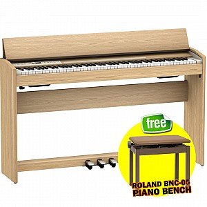 Jual Roland F701 88Key Modern Digital Piano with Roland BNC-05 ...